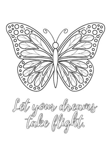 30 Free Printable Butterfly Coloring Pages - Prudent Penny Pincher