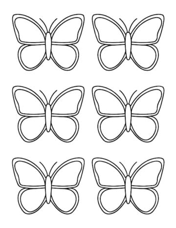 30 Free Printable Butterfly Coloring Pages - Prudent Penny Pincher