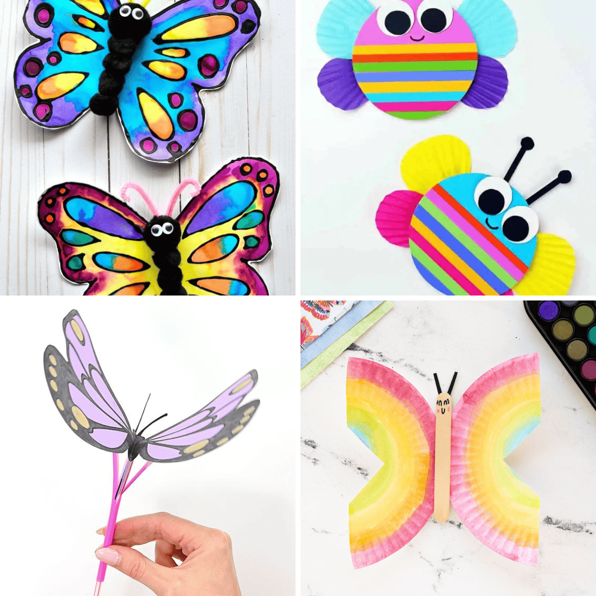 25 Fun and Easy Butterfly Crafts for Kids - Prudent Penny Pincher