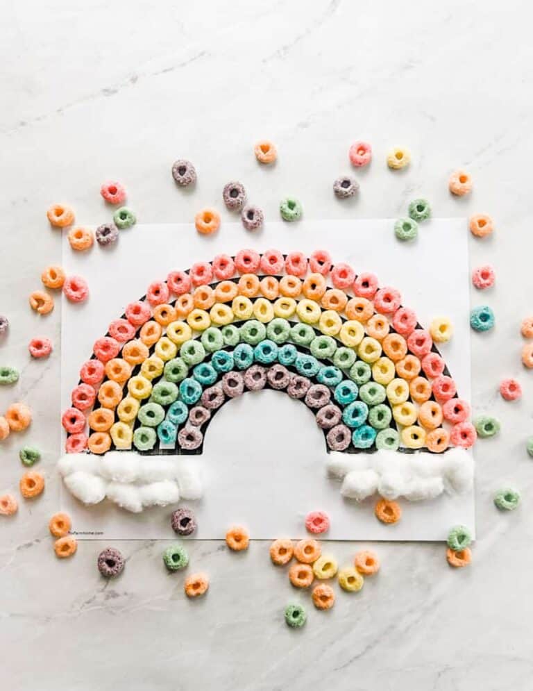 35 Fun and Easy Rainbow Crafts for Kids - Prudent Penny Pincher