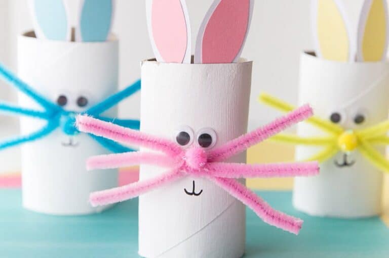 25 Best Easter Bunny Crafts for Kids - Prudent Penny Pincher