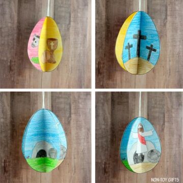 25 Fun and Easy Easter Egg Crafts for Kids - Prudent Penny Pincher