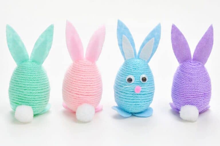 25 Fun and Easy Easter Egg Crafts for Kids - Prudent Penny Pincher