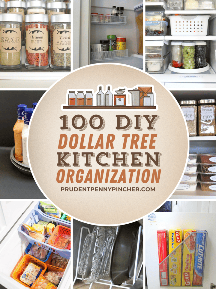 60 DIY Kitchen Cabinet Organization Ideas - Prudent Penny Pincher
