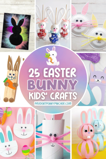 25 Best Easter Bunny Crafts for Kids - Prudent Penny Pincher