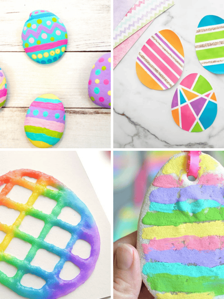 Free Printable Easter Egg Templates For Kids' Easter Crafts - Prudent ...