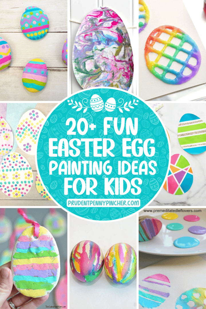 20 Fun and Easy Easter Egg Painting Ideas for Kids - Prudent Penny Pincher