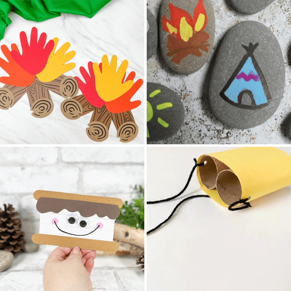 30 Fun and Easy Camping Crafts for Kids - Prudent Penny Pincher