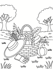 20 Free Printable Garden Coloring Pages for Kids - Prudent Penny Pincher