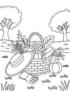 20 Free Printable Garden Coloring Pages for Kids - Prudent Penny Pincher