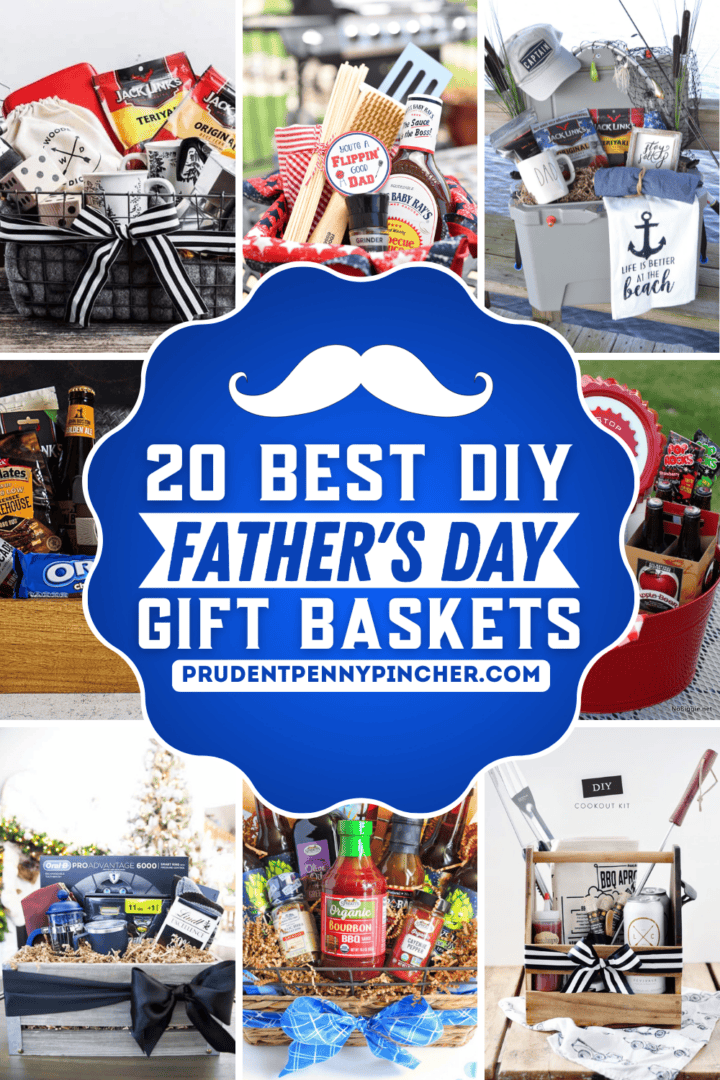 20 Best DIY Father's Day Gift Baskets - Prudent Penny Pincher