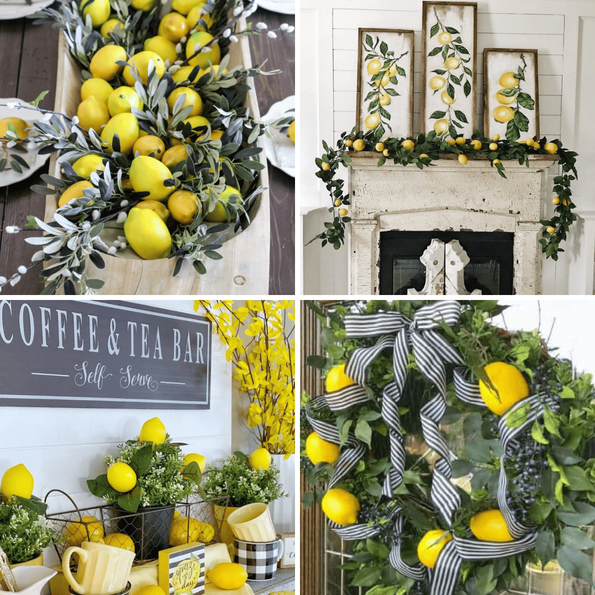 25 Best DIY Lemon Decor Ideas for Summer - Prudent Penny Pincher