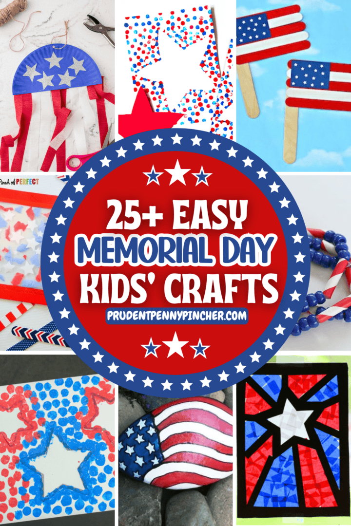 25 Best Memorial Day Crafts for Kids - Prudent Penny Pincher