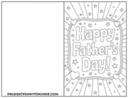 10 Free Printable Father's Day Cards for Kids to Color - Prudent Penny ...
