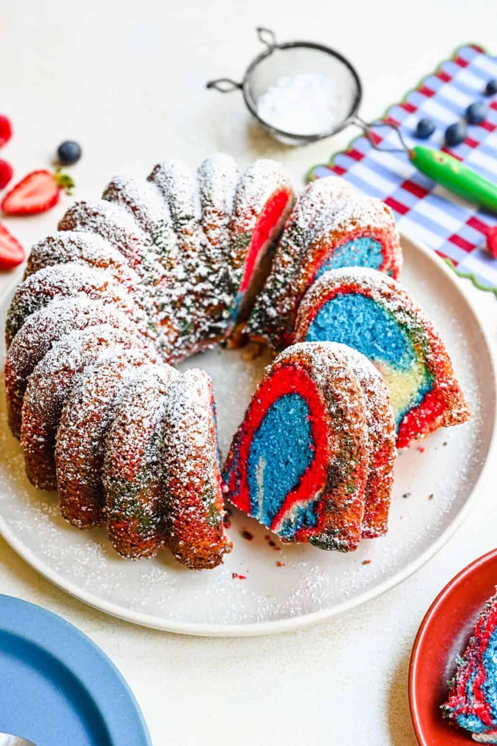 20 Patriotic 4th of July Cake Recipes - Prudent Penny Pincher