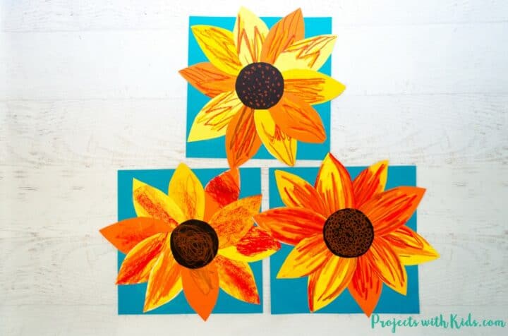 30 Easy Sunflower Crafts for Kids - Prudent Penny Pincher