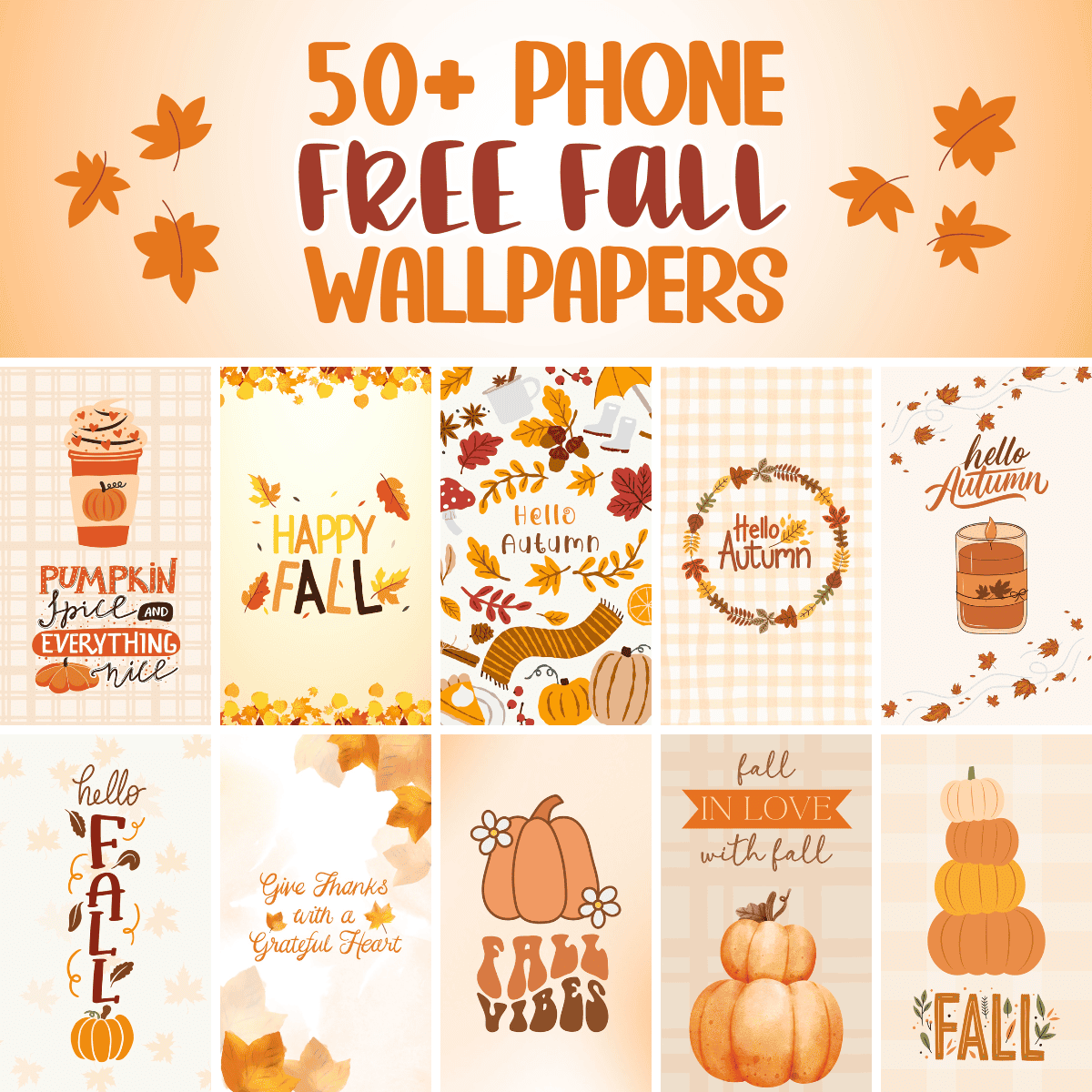 50 Free Fall Wallpapers for the Phone - Prudent Penny Pincher