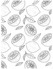 Free Printable Fruit Coloring Pages for Kids - Prudent Penny Pincher