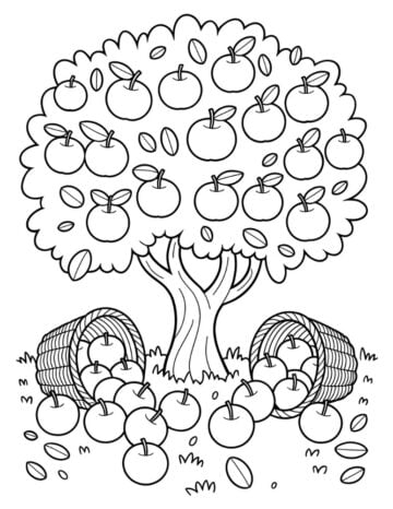 Free Printable Fruit Coloring Pages for Kids - Prudent Penny Pincher