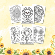 30 Easy Sunflower Crafts for Kids - Prudent Penny Pincher