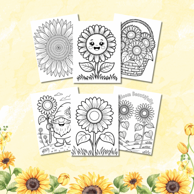 30 Easy Sunflower Crafts for Kids - Prudent Penny Pincher