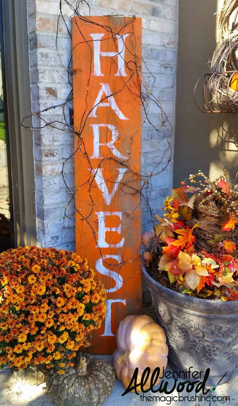 25 Easy DIY Fall Signs - Prudent Penny Pincher