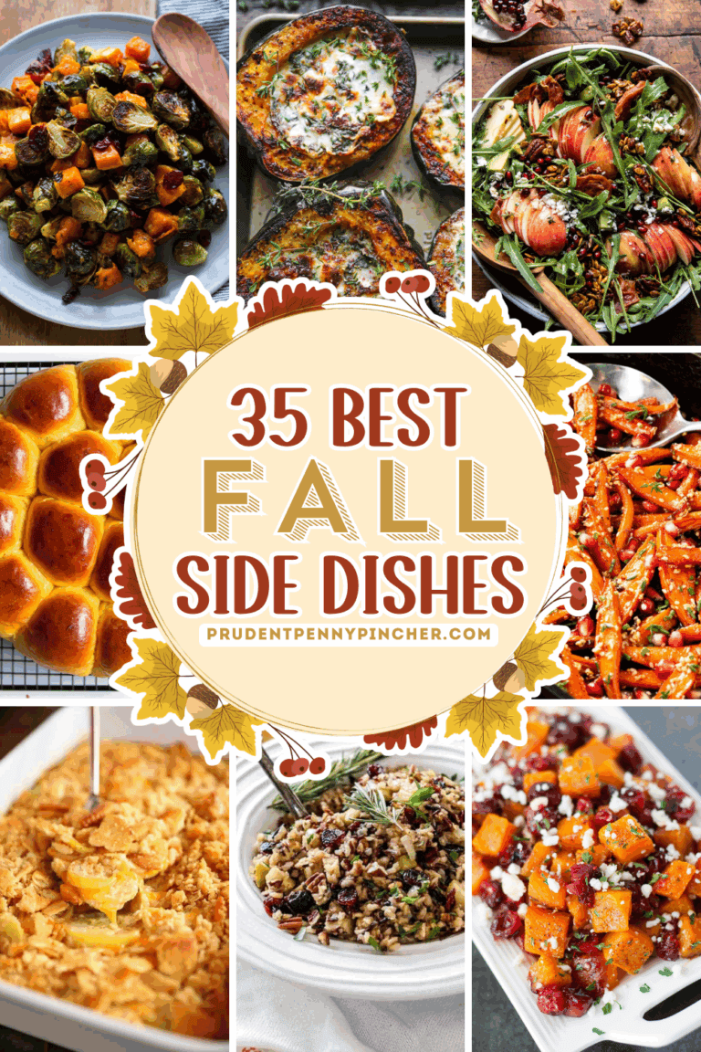 35 Best Fall Side Dishes - Prudent Penny Pincher