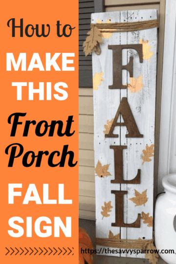 25 Easy DIY Fall Signs - Prudent Penny Pincher