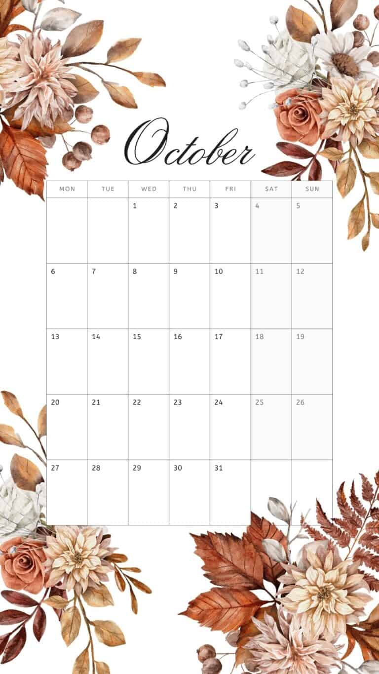 35 Free Phone October Wallpapers - Prudent Penny Pincher