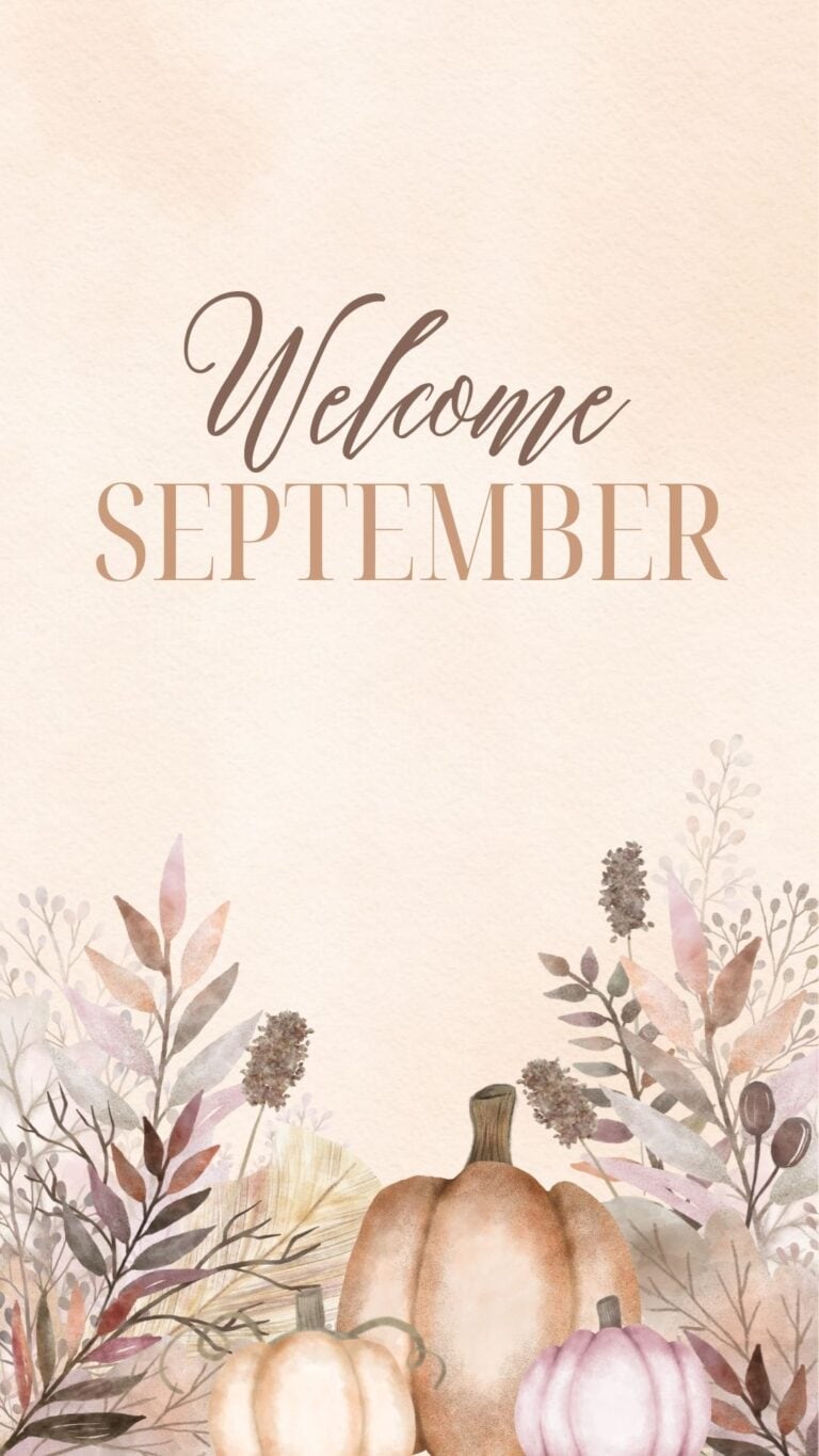 25 Free Phone September Wallpapers - Prudent Penny Pincher