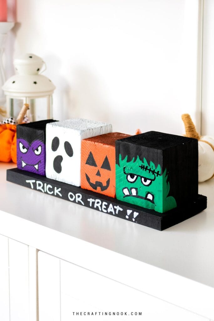 30 DIY Halloween Wood Crafts - Prudent Penny Pincher