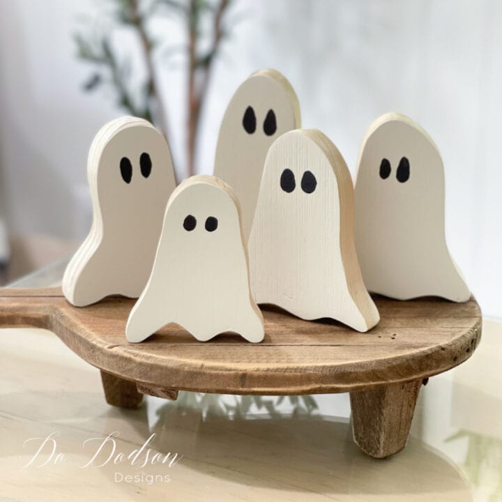 30 DIY Halloween Wood Crafts - Prudent Penny Pincher