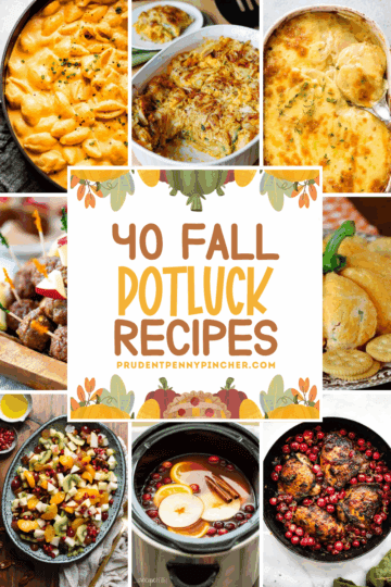 40 Best Fall Potluck Ideas - Prudent Penny Pincher