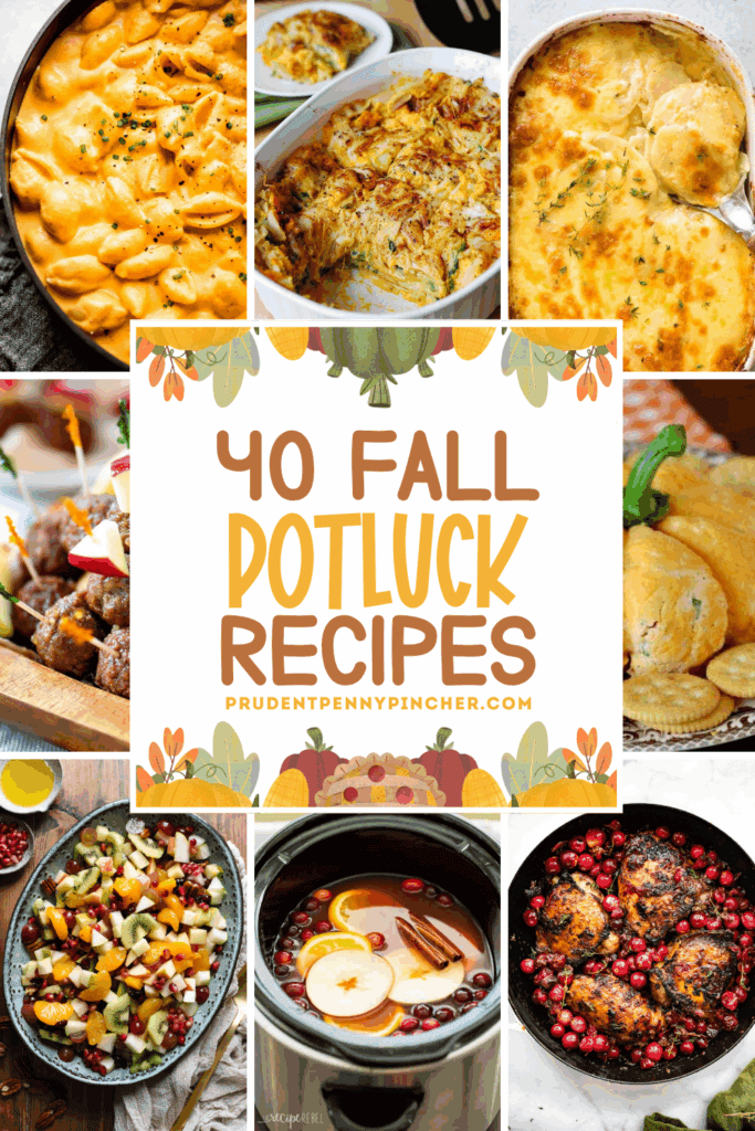 40 Best Fall Potluck Ideas - Prudent Penny Pincher