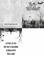 20 Free Printable Halloween Cards - Prudent Penny Pincher
