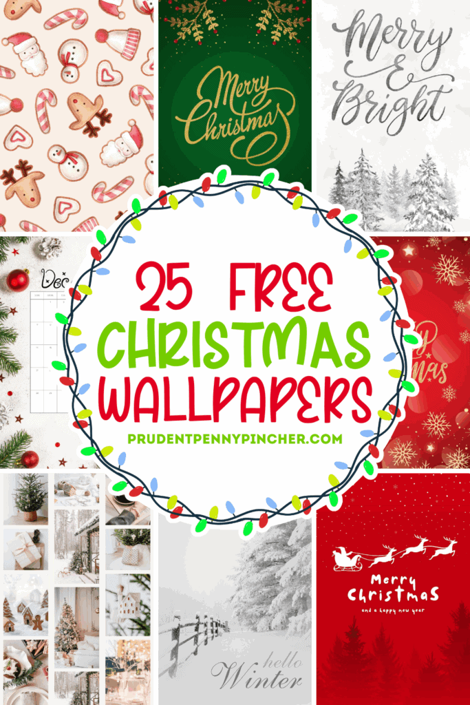 100 Free Christmas Wallpapers for the Phone - Prudent Penny Pincher