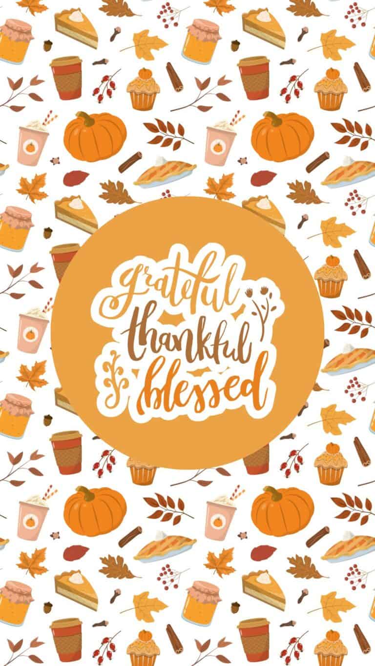 40 Free Thanksgiving Wallpapers for the Phone - Prudent Penny Pincher