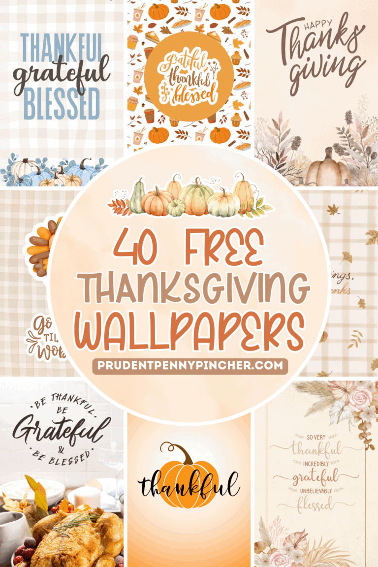 40 Free Thanksgiving Wallpapers for the Phone - Prudent Penny Pincher