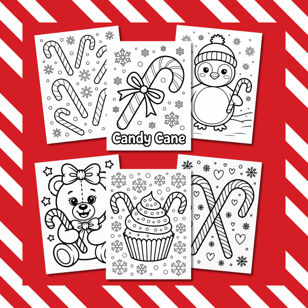 500 Free Christmas Coloring Pages - Prudent Penny Pincher