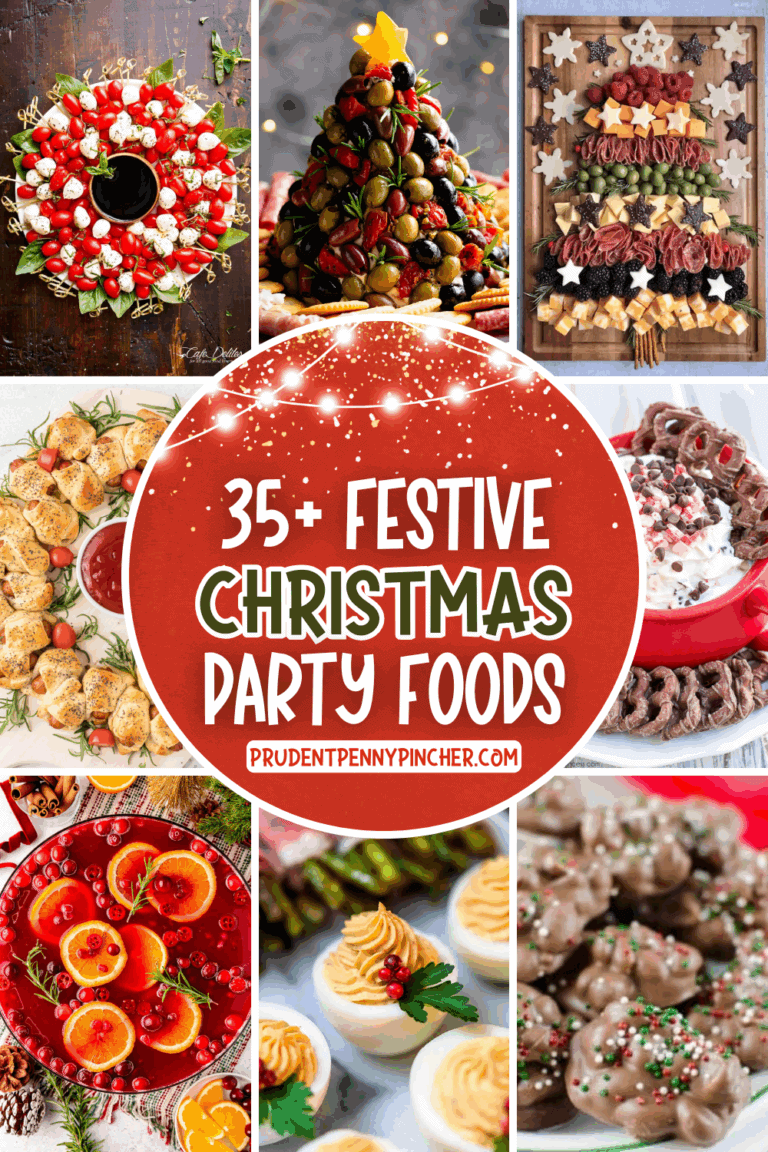 35 Best Christmas Party Food Ideas - Prudent Penny Pincher