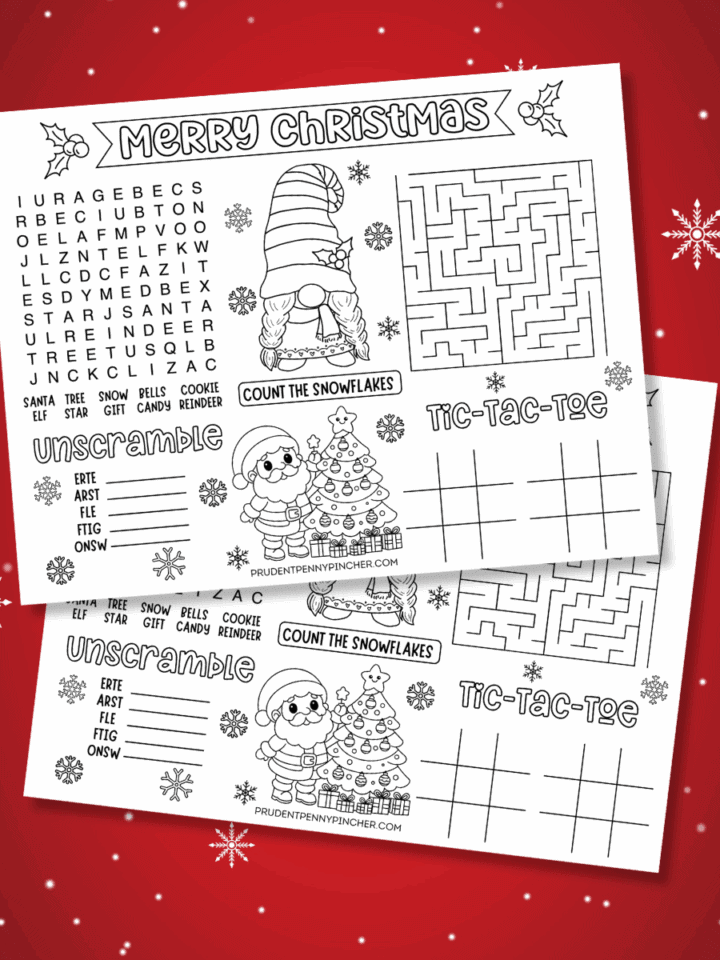 10 Free Christmas Wish List Printables for Kids - Prudent Penny Pincher