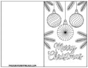 Free Printable Christmas Cards for Kids to Color - Prudent Penny Pincher