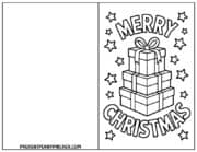Free Printable Christmas Cards for Kids to Color - Prudent Penny Pincher