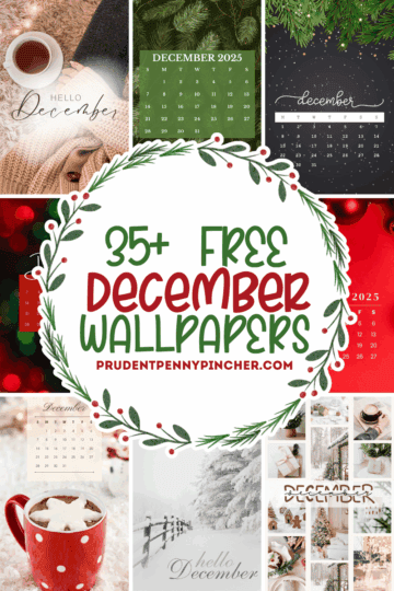Free December Wallpapers for the Phone - Prudent Penny Pincher