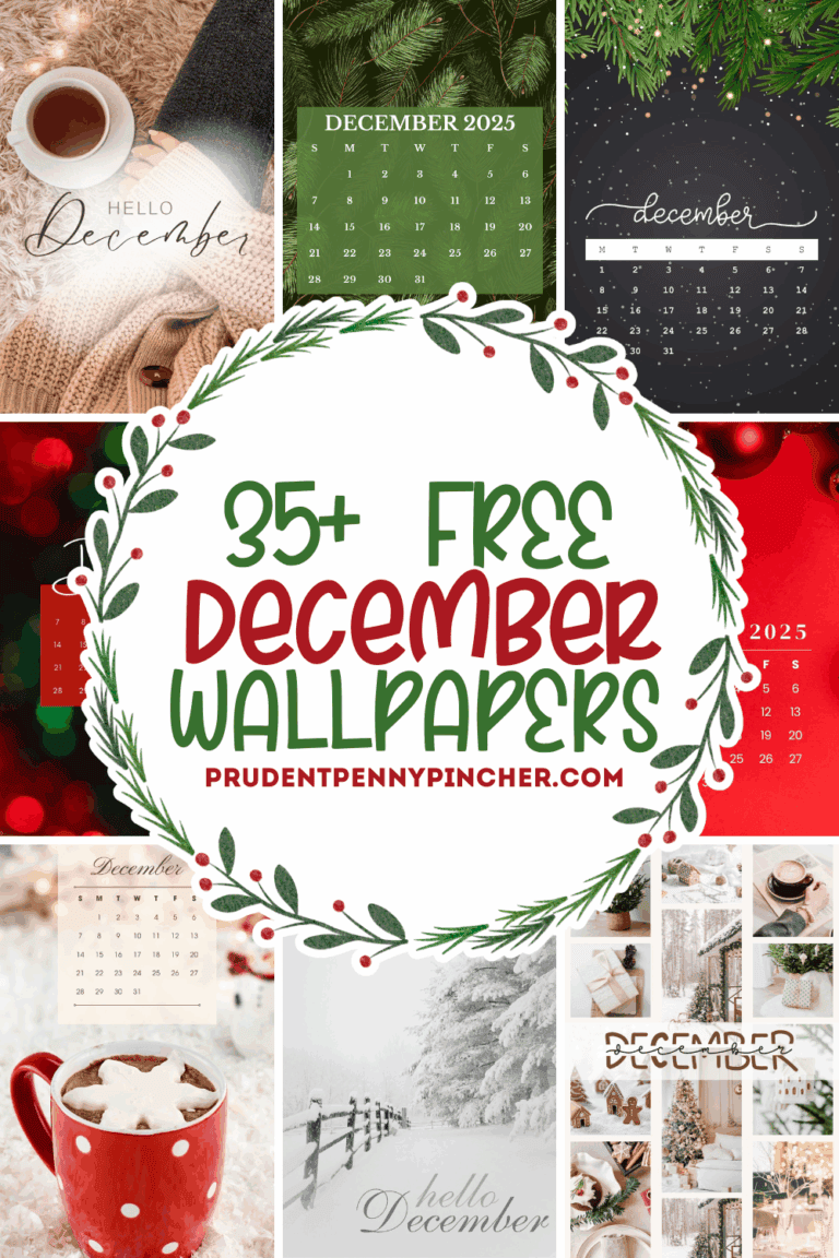 Free December Wallpapers for the Phone - Prudent Penny Pincher