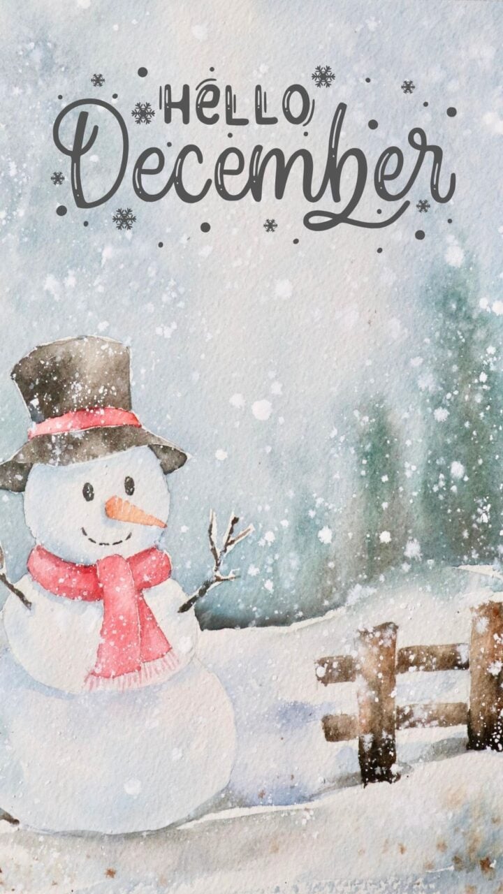 Free December Wallpapers for the Phone - Prudent Penny Pincher