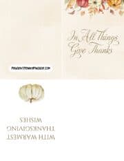 15 Free Printable Thanksgiving Cards - Prudent Penny Pincher