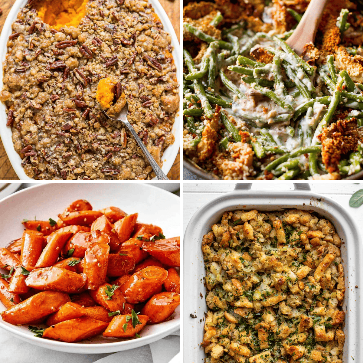 30 Best Christmas Dinner Side Dishes - Prudent Penny Pincher