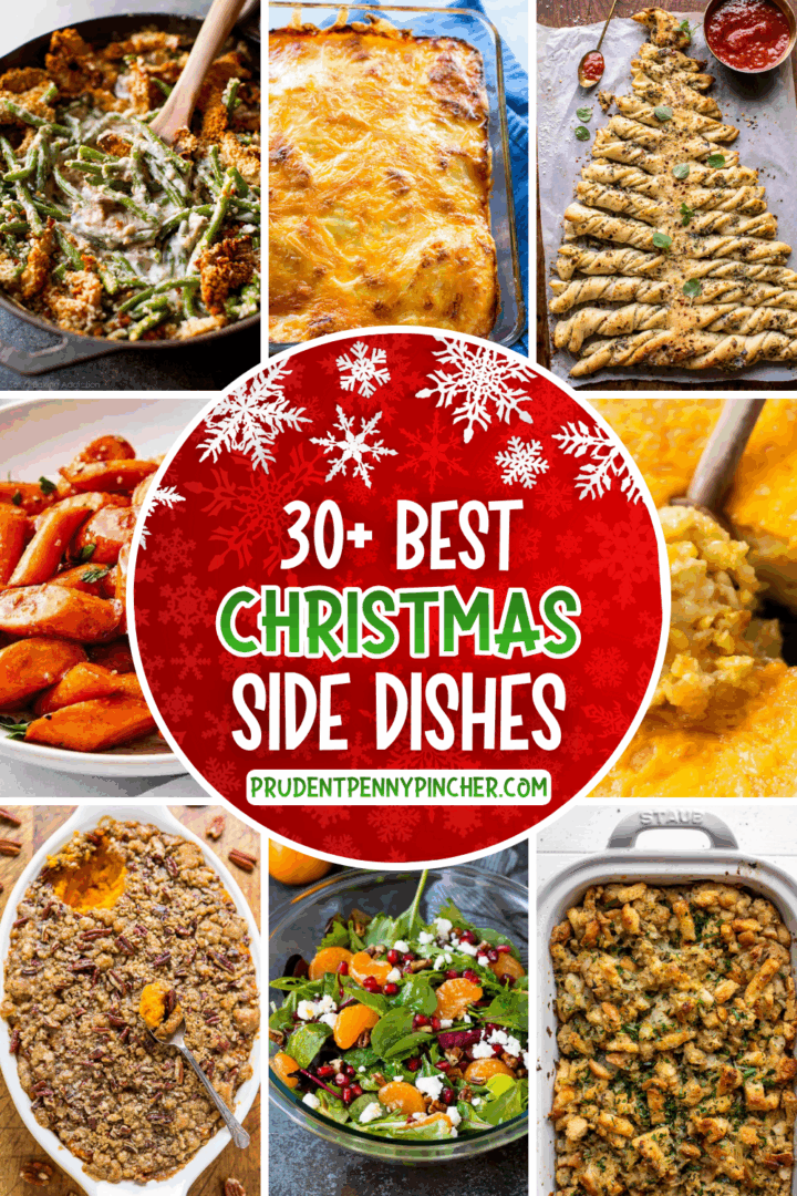 30 Best Christmas Dinner Side Dishes - Prudent Penny Pincher