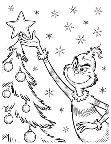25 Free Grinch Coloring Pages for Kids - Prudent Penny Pincher